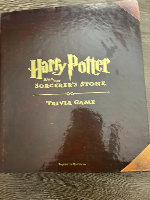 HARRY POTTER AND the Sorcerer's Stone Trivia Game Prefects Edition ...