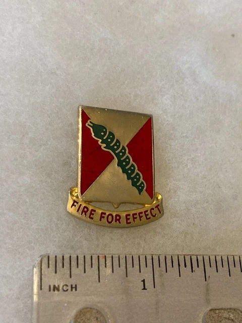 AUTHENTIC US ARMY 51st Air Defense Artillery ADA Unit DI DUI Crest ...
