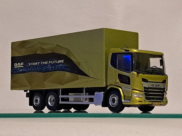 1:50 SCALE DAF XD 6X2 Reefer Rigid diecast model truck dealer edition ...