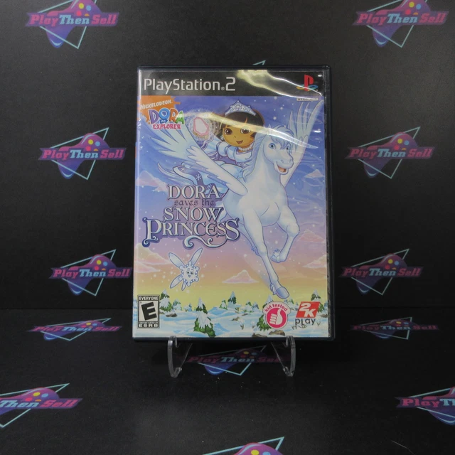DORA THE EXPLORER Dora Saves the Snow Princess PS2 PlayStation 2 ...