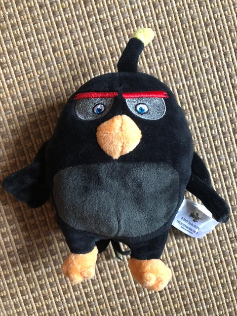 THE ANGRY BIRDS 2 Movie Black Bird Bomb 6” Plush Soft Toy 2019 £4.99 ...