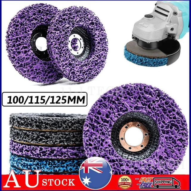 100MM 115MM 125MM Grinding Wheel Poly Strip Disc Wheel Paint Rust ...
