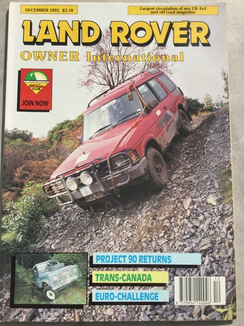 LAND ROVER OWNER International Magazine - December 1992 - Kenya Safari ...