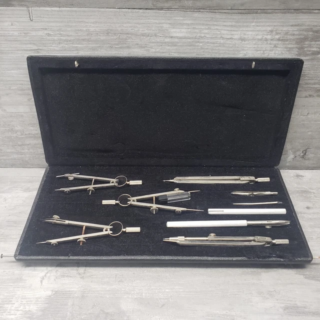 VINTAGE KIN 427 Architectural Compass Drawing Set Made In ...