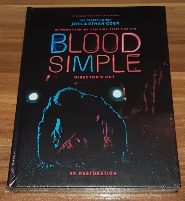 BLOOD SIMPLE (LIMITED Mediabook-Blu-ray/DVD-2023~FSK-18) [Cover B] NEU/OVP EUR 25,00 - PicClick IT