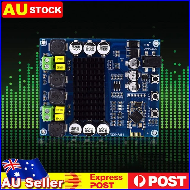 XH-M548 BLUETOOTH-COMPATIBLE DUAL Channel 120W Digital Power Amplifier ...