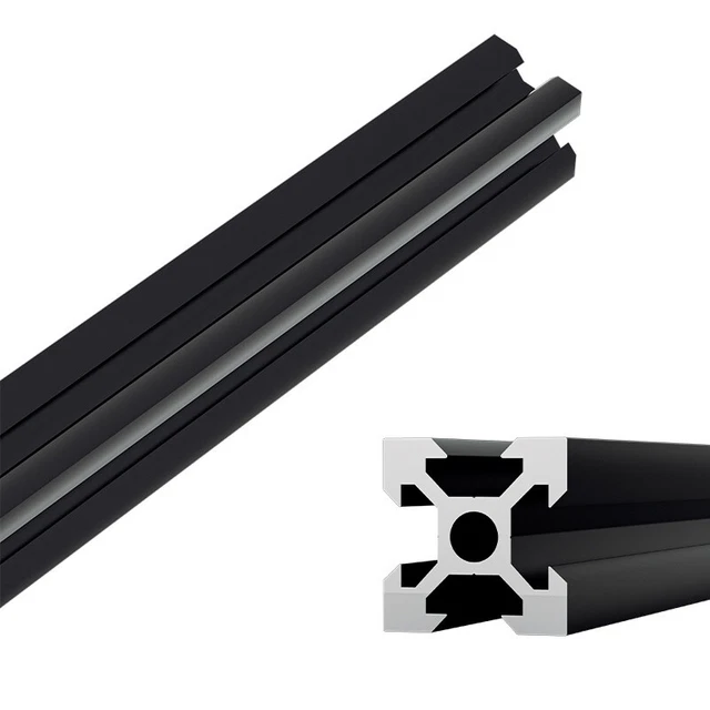 ALUMINIUM 1M ALU Aluprofil ALU Profil Aluprofil Profile CNC Zuschnitt ...