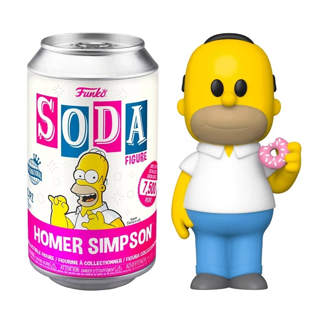 FUNKO SODA THE Simpsons Homer Simpson Soda Can 1 In 1250 New Guaranteed ...