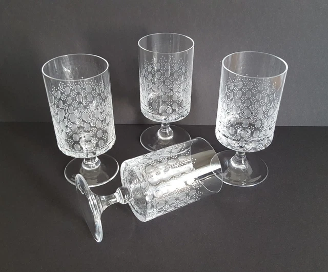 VIER ROSENTHAL WEISSWEINGLÄSER Serie Romanze von Björn Wiinblad um 1960 EUR 34,00 - PicClick DE