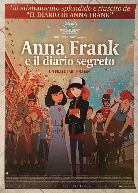 ANNA FRANK E il diario segreto 2022 Manifesto 2 Fogli 100*140 Orig ...