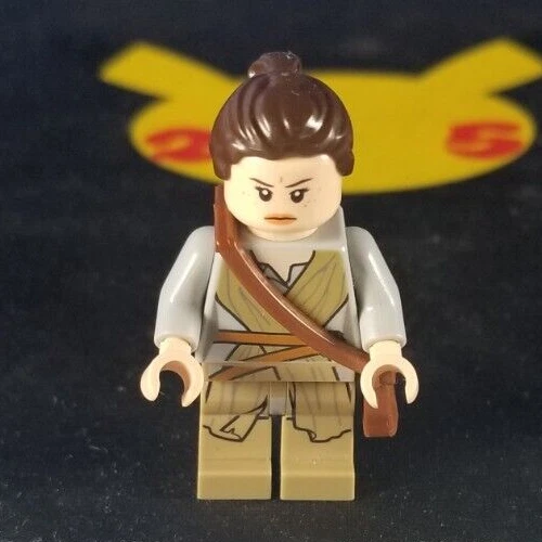 LEGO STAR WARS SW0677 Rey Dark Tan Tied Robe Minifigure Hair $4.54 ...