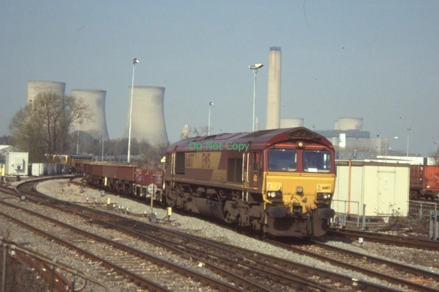 F77 35MM SLIDE Class 66 66187 Didcot EUR 4,11 - PicClick IT