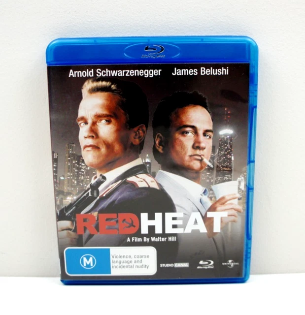 RED HEAT BLU Ray 1988 Arnold Schwarzenegger Region ABC - Free Postage £ ...