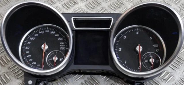 MERCEDES ML W166 GL X166 GLE SPEEDOMETER INSTRUMENT CLUSTER A1669000822 ...