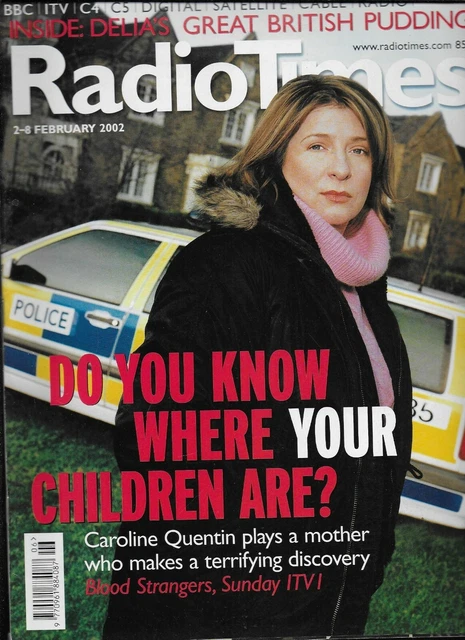 RADIO TIMES MAGAZINE Midlands Edition: 2 - 8 February 2002: Caroline ...