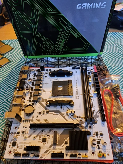 MACHINIST AMD B450 Motherboard DDR4 AM4 Supports Ryzen 1st to 5th gen ...