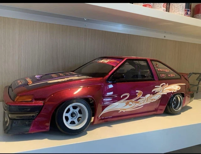 PANDORA AE86 TRUENO N2 Spec Body Kit 1/10 Scale Rc Drift Car Clear ...