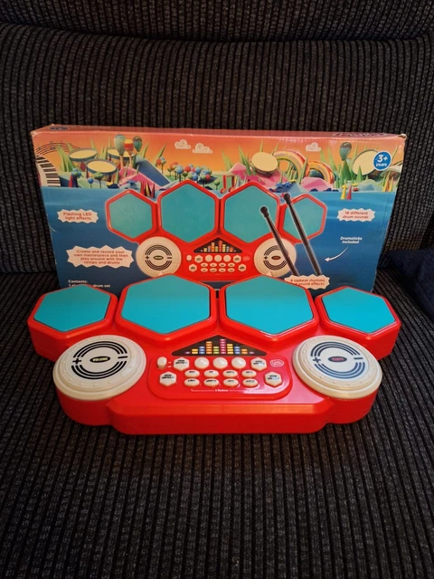 CHAD VALLEY ELECTRONIC Drum Set Toy £8.00 - PicClick UK