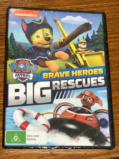PAW PATROL - Brave Heroes, Big Rescue DVD Brand New Sealed Region 4 $12 ...
