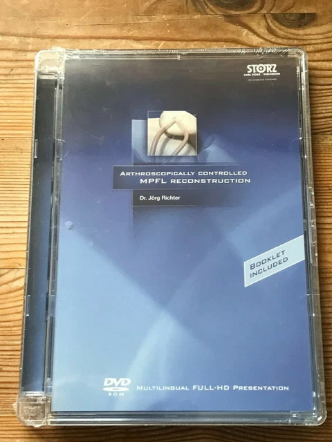 KNEE LIGAMENT RECONSTRUCTION Arthroscopy DVD MPFL Orthopaedics Richer ...