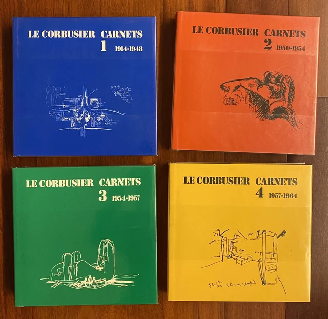 LE CORBUSIER COLLECTION COMPLÈTE CARNETS 1,2,3 et 4 EUR 500,00 ...
