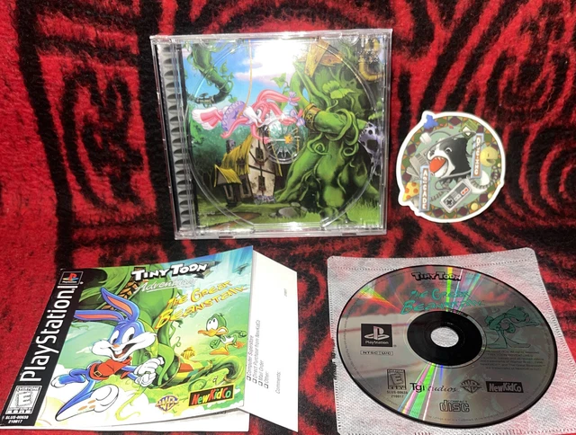 Tiny Toon Adventures The Great Beanstalk Playstation 1 Ps1 Complete W Reg Card £11 30