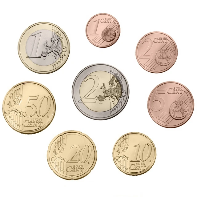 BULGARIA 2026 EURO set from 1 cent up to 2 euro (total 8 coins) UNC £13 ...