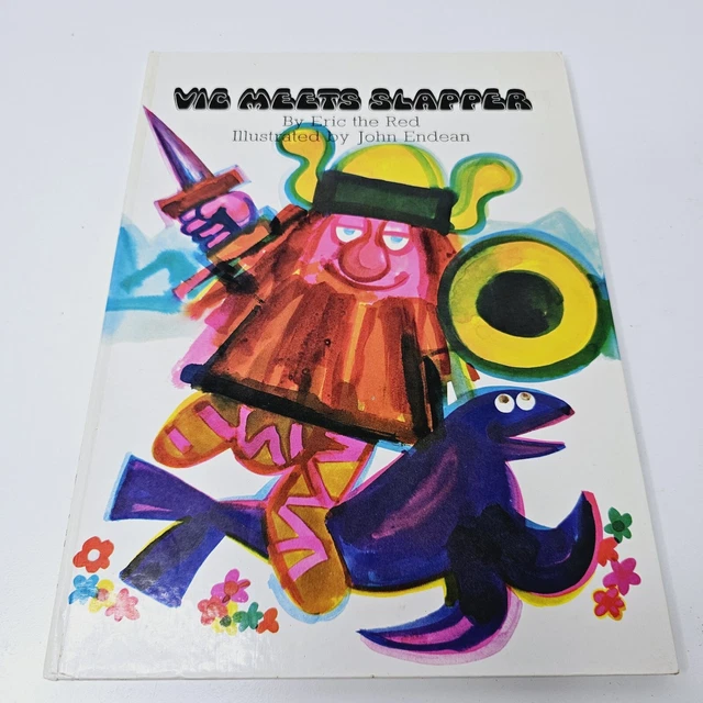 VIC MEETS SLAPPER by Eric the Red Hardcover Book Vikings Vintage 1971 ...