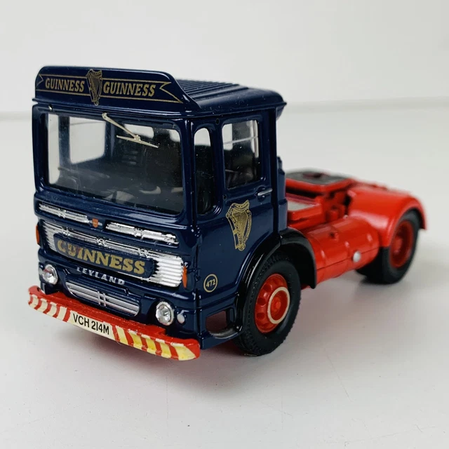 CORGI 1:50 SCALE Guinness Leyland Heavy Haulage Truck Diecast Model £20 ...