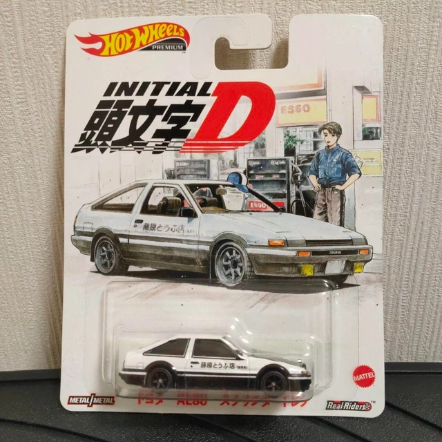 FIGURINE HOT WHEELS Initial D METAL AE86 Toyota Sprinter Trueno ...