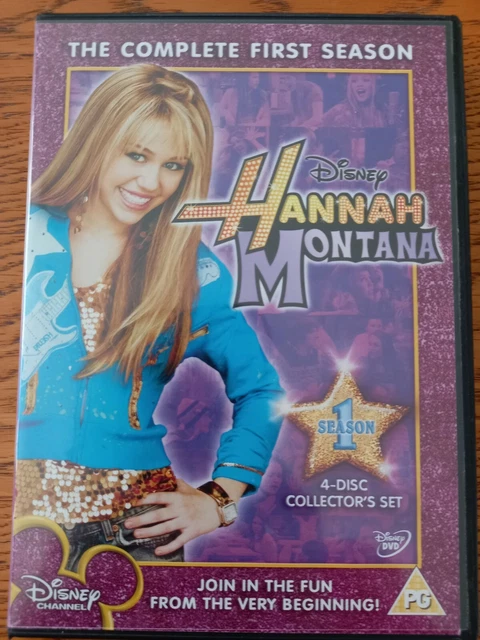 DISNEYS HANNAH MONTANA Series / Season 1 Dvd 4 Disc Set Disney Miley ...