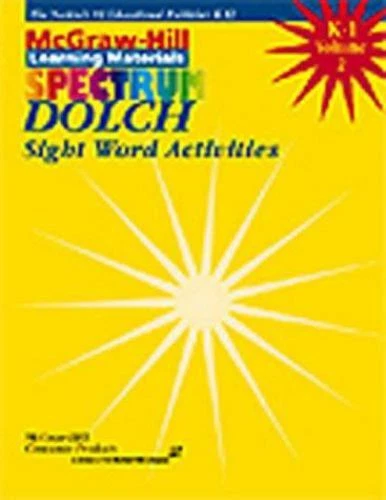 dolch-sight-word-activities-grades-k-1-volume-2-by-marinovich-carol