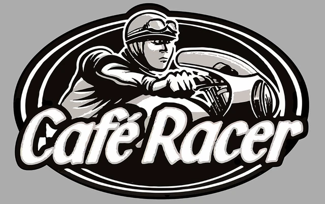 - CAFE RACER bretagne logo sticker vinyle laminé ( sans bretagne ) EUR ...