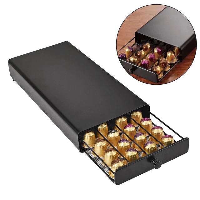 SPACE EFFICIENT COFFEE Capsule Drawer Organizer Sleek Design for ... SPACE EFFICIENT COFFEE Capsule Drawer Organizer Sleek Design for ...