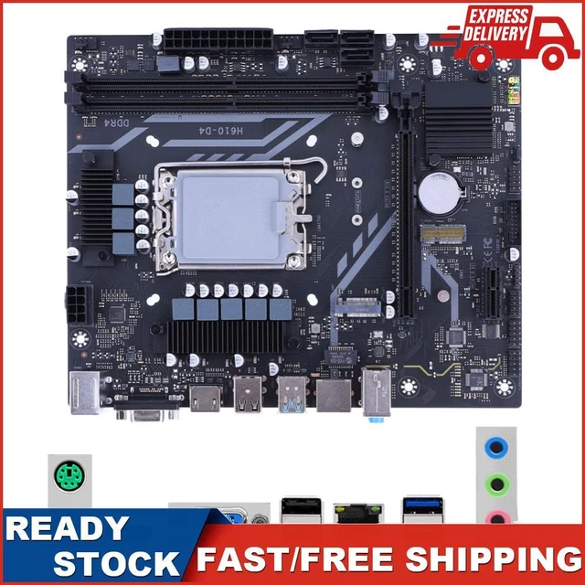 H610 MOTHERBOARD LGA1700 Desktop Motherboard 2*DDR4 64GB for 12 Gen ...