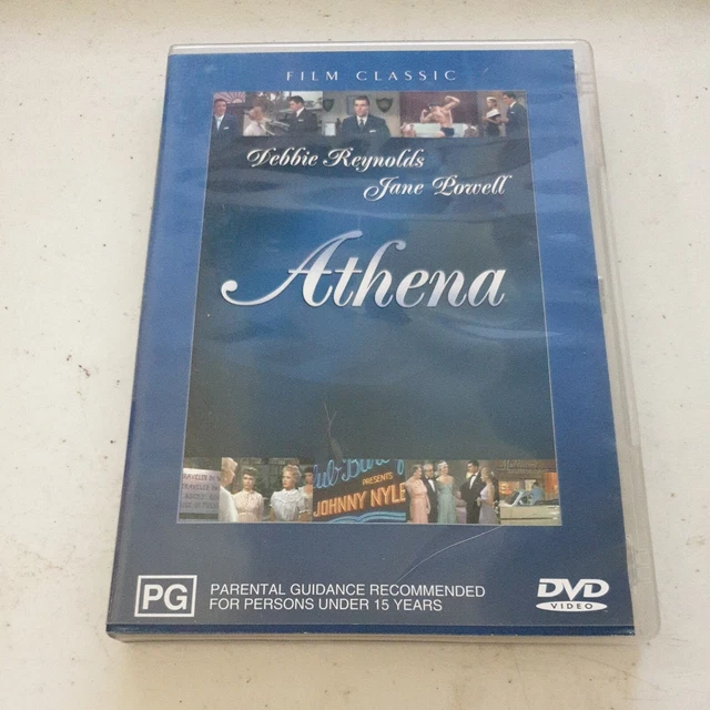 ATHENA DVD DEBBIE Reynolds Classic 1954 R4 FREE POST $29.95 - PicClick AU