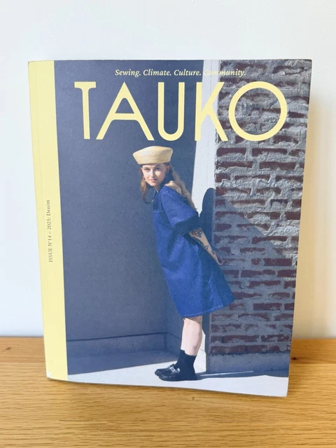 Tauko Magazine Issue No 14 2025 Denim Sewing Pattern Magazine £2150 3980