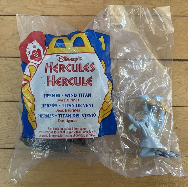 MCDONALDS HAPPY MEAL Disney Hercules Hermes Wind Titan 1996 #1 Figur ...