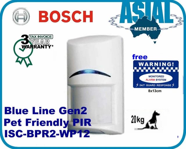 BOSCH ALARM BLUE Line Gen2 Pet Friendly PIR Motion Detector sensor ISC ...