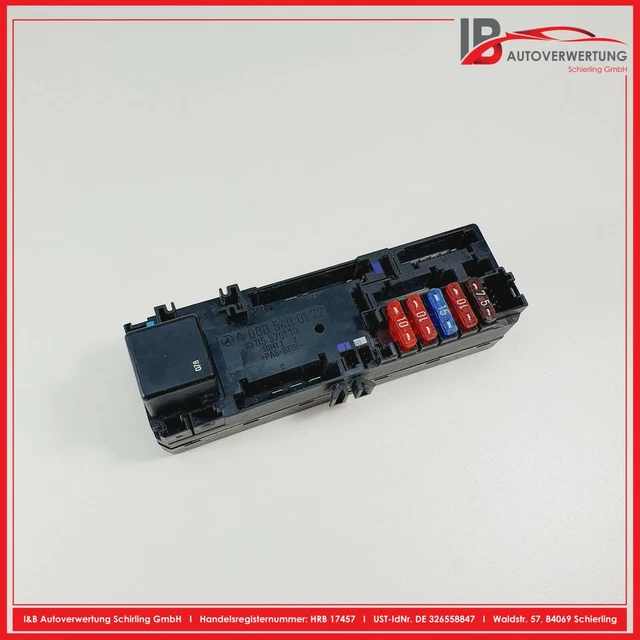 MERCEDES W202 W210 original fuse box relay box A 0005400172 £17.24 ...