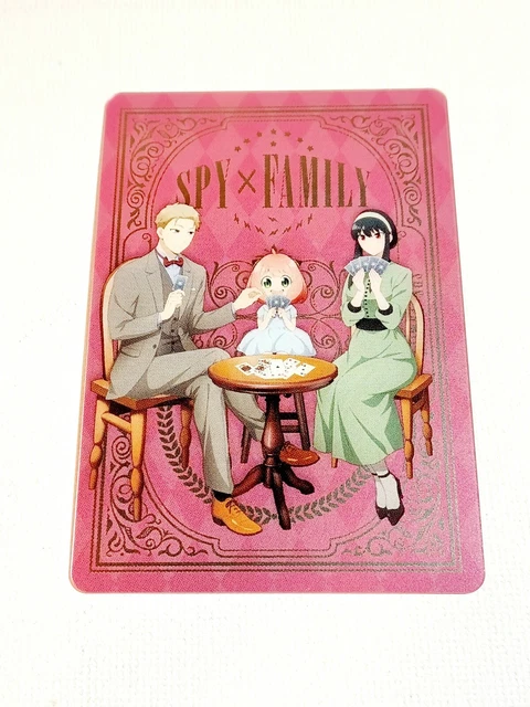 SPY X FAMILY Anya, Loid and Yor Forger Bandai Trading Card EUR 20,35 ...