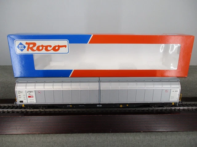 ROCO SPUR H0 47145 Güterwagen Schiebewandwagen der SBB in OVP EUR 34,90 ...