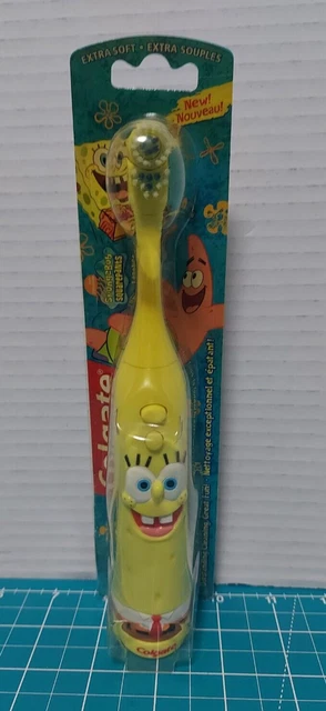 VINTAGE SPONGEBOB SQUAREPANTS Colgate Electric Toothbrush NEW ...