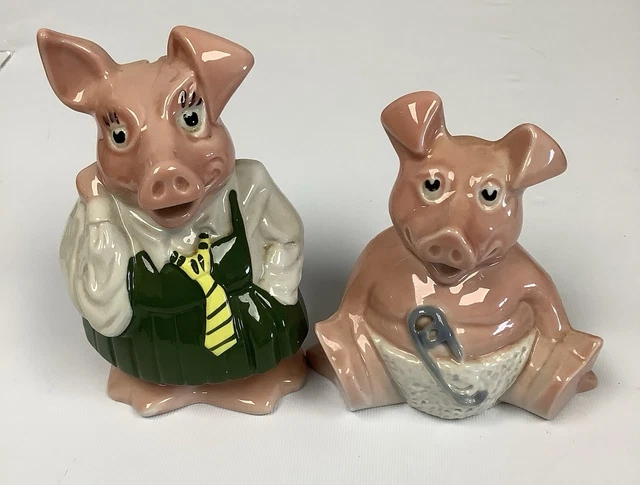 WADE NATWEST PIGS Anabelle and Woody £9.99 - PicClick UK