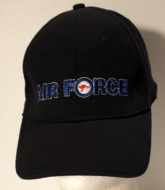 ROYAL AUSTRALIAN AIR Force (RAAF) Logo & Roundel Baseball Style Cap Hat ...