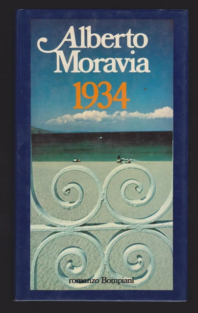 ALBERTO MORAVIA 1934 1° Edizione Bompiani 1982 EUR 3,00 - PicClick IT