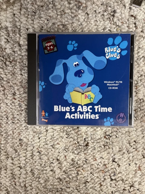 BLUE'S CLUES ABC Time Activities PC Game CD-ROM Disc Only £3.82 ...