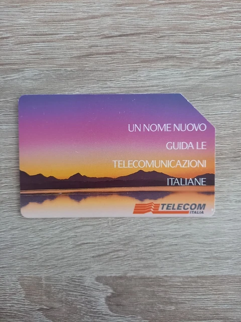 SCHEDA CARTA TELEFONICA Rara Sip Telecom Italia Da Collezione Tiratura Limitata EUR 599,99 ...