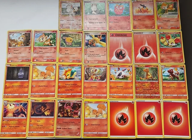 Cartes Pokmon De Type Feu