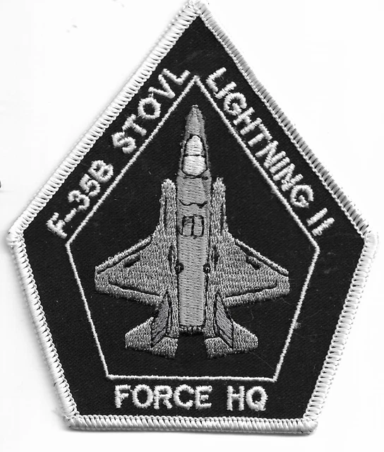 RAF PATCH F-35B Stovl Force Hq Raf Marham Royal Air Force Squadron ...